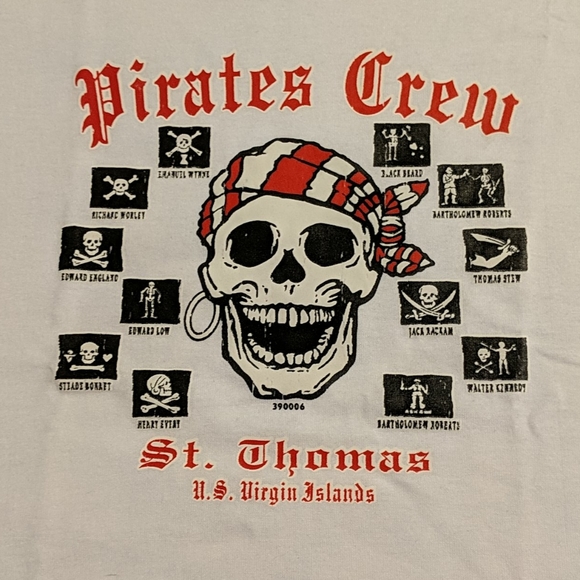 Hanes | Shirts & Tops | St Thomas Pirates Tshirt | Poshmark
